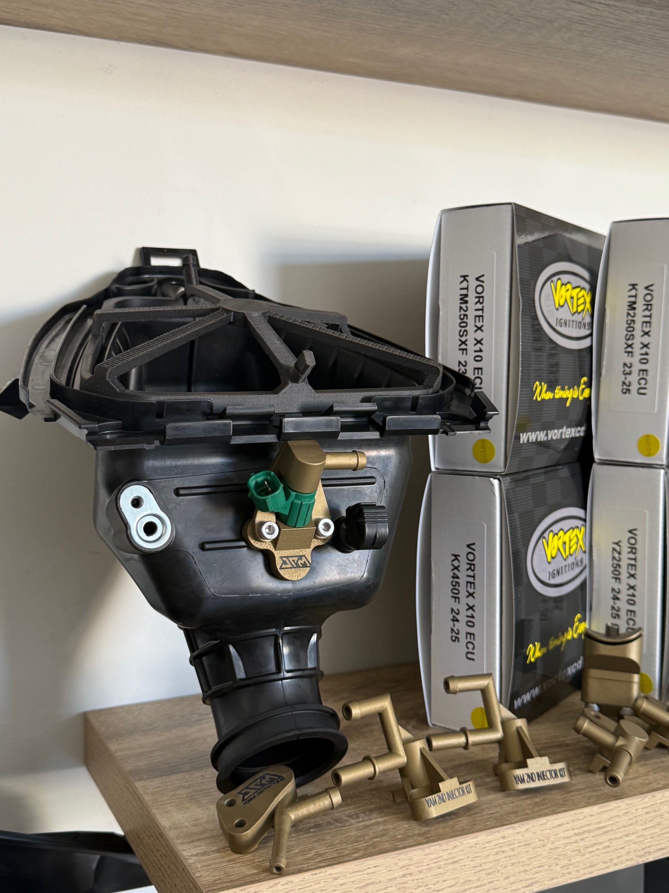 24–26 YZ250F Second Injector Kit - Complete with Airbox and Vortex – Jed Parsons Motorsport